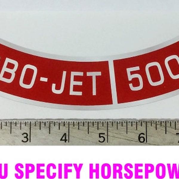 Chevy Air Cleaner Decal - Etsy