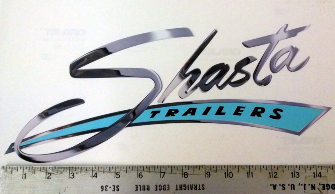 Vintage Shasta Large Camper Trailer RV - Etsy
