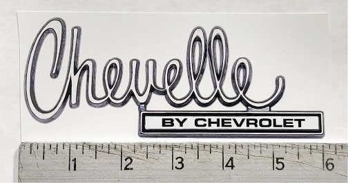 Vintage Chevrolet Chevy Chevelle SS Badge Sticker Decal - Etsy