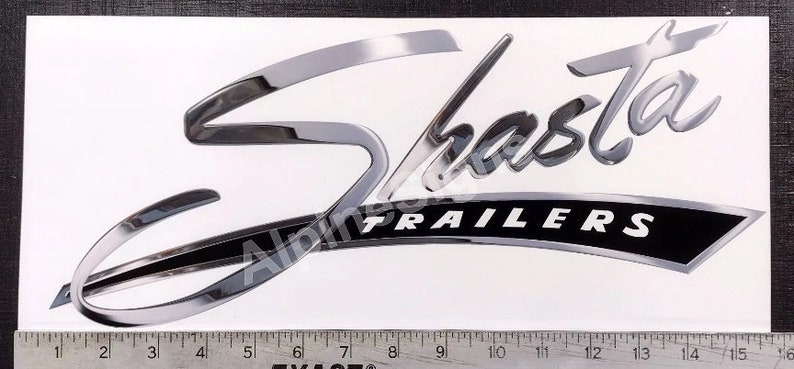 Vintage Shasta Large Camper Trailer RV - Etsy