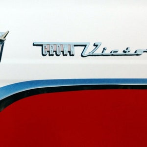 Ford Crown Victoria 1955 1956 1957 "mailbox Graphics/decal" MAILBOX NOT ...