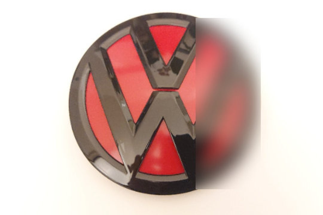 Golf 7.5 Front Logo Mk7.5 Grille Badge Emblem 135mm Glossy - Etsy