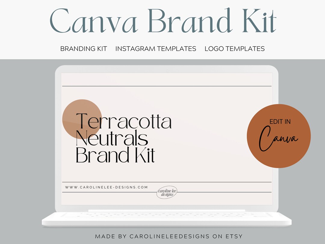 Brand Kit, Canva Branding Kit, Logo Design, Customizable Brand Kit ...