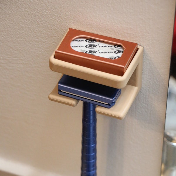 Wall Mount Razor Holder - Etsy