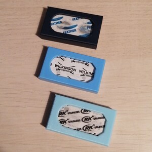 Reusable Safety Razor Blade Box - Etsy