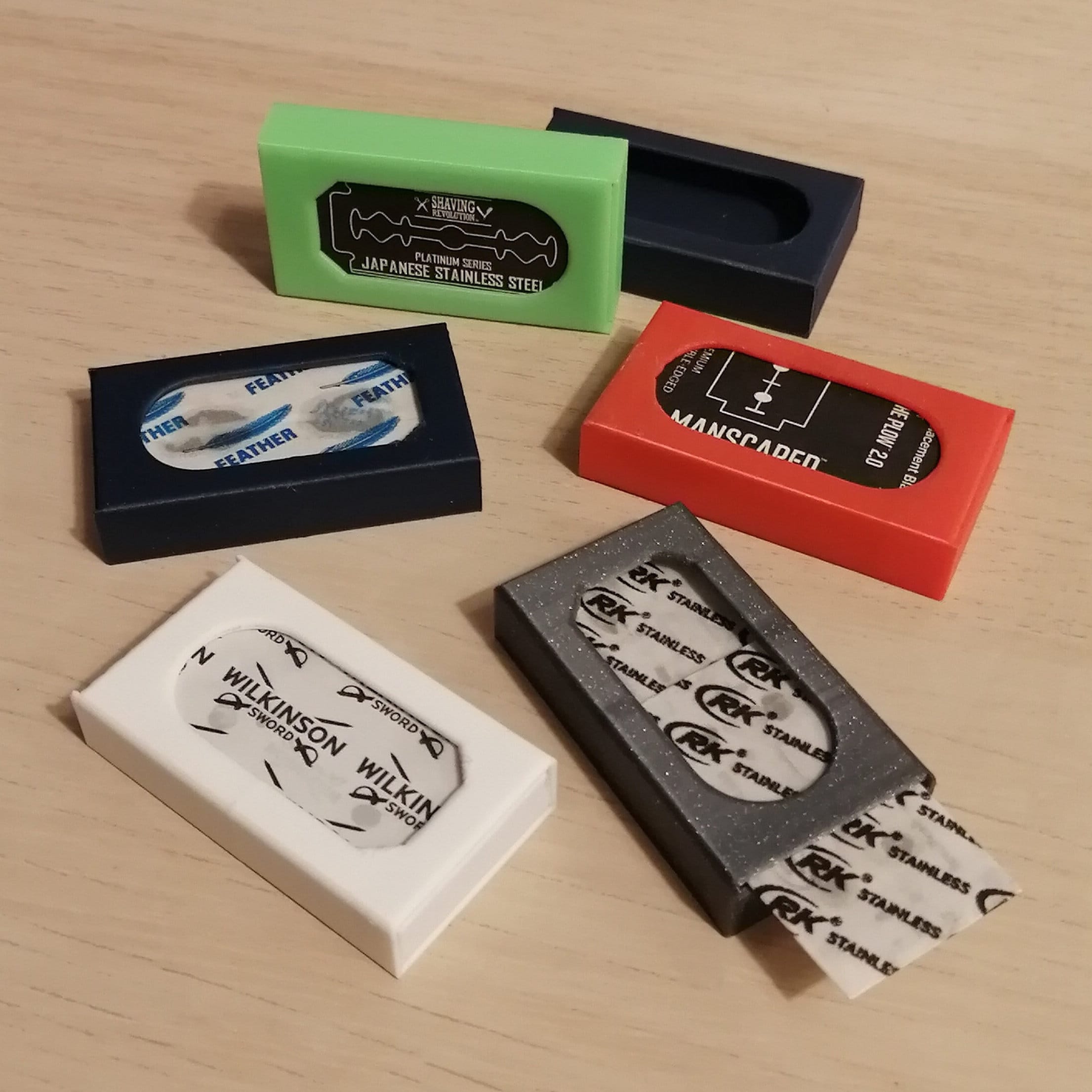 Reusable Safety Razor Blade Box - Etsy