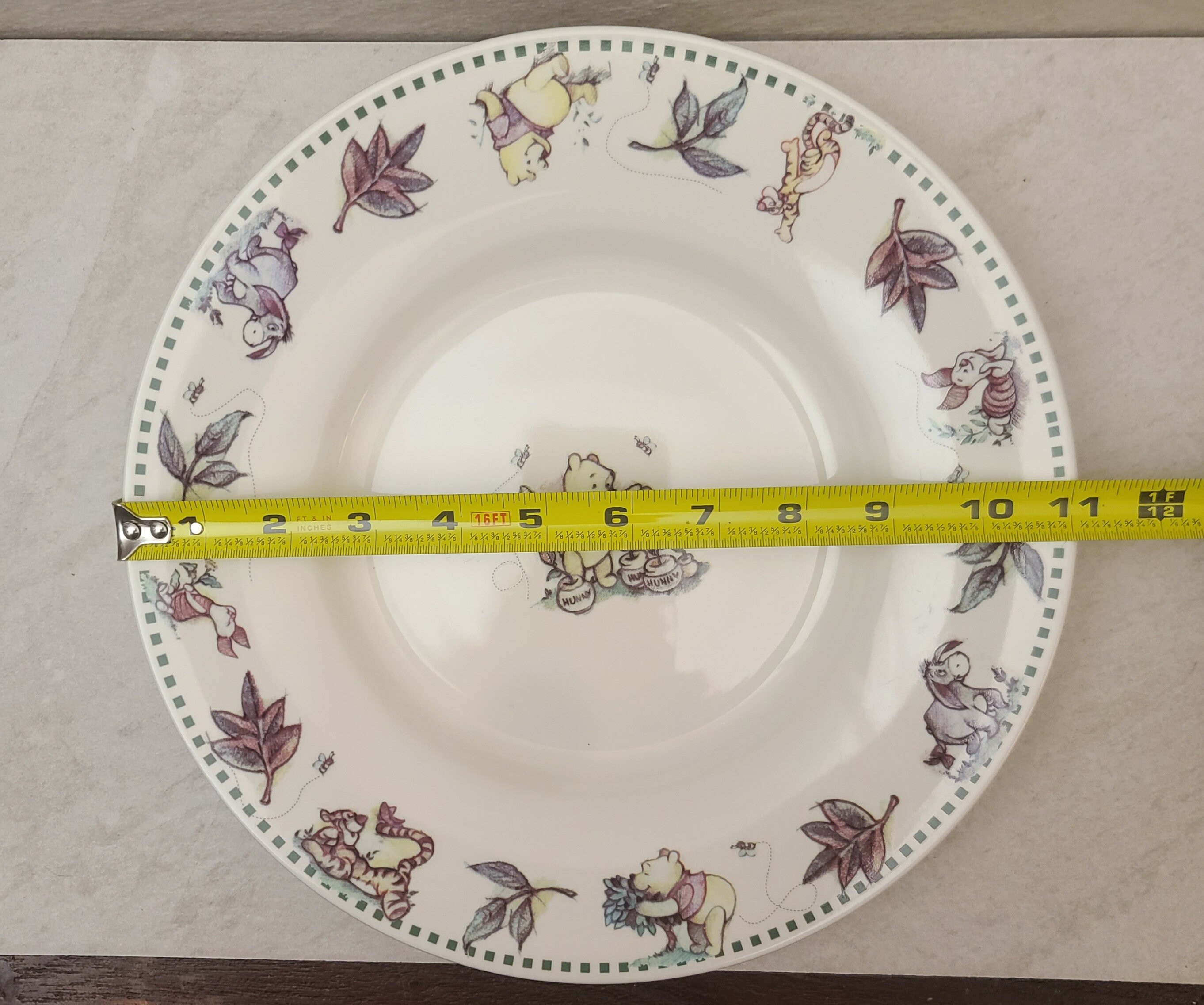 Disney's Winnie the Pooh 100 Acre Woods Collectable Stoneware Plate - Etsy