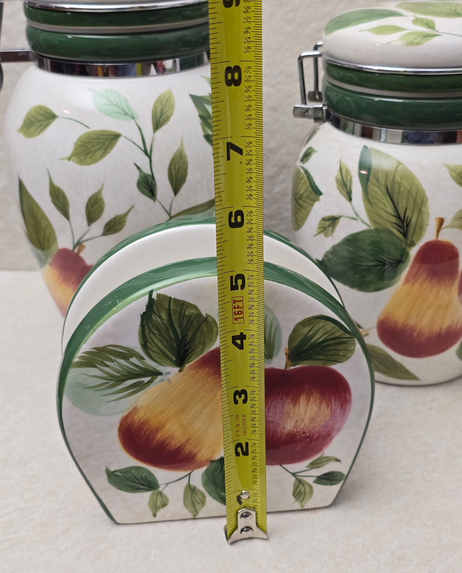 Vintage ONEIDA Sakura Sonoma Canisters and Napkin Holder Set - Etsy