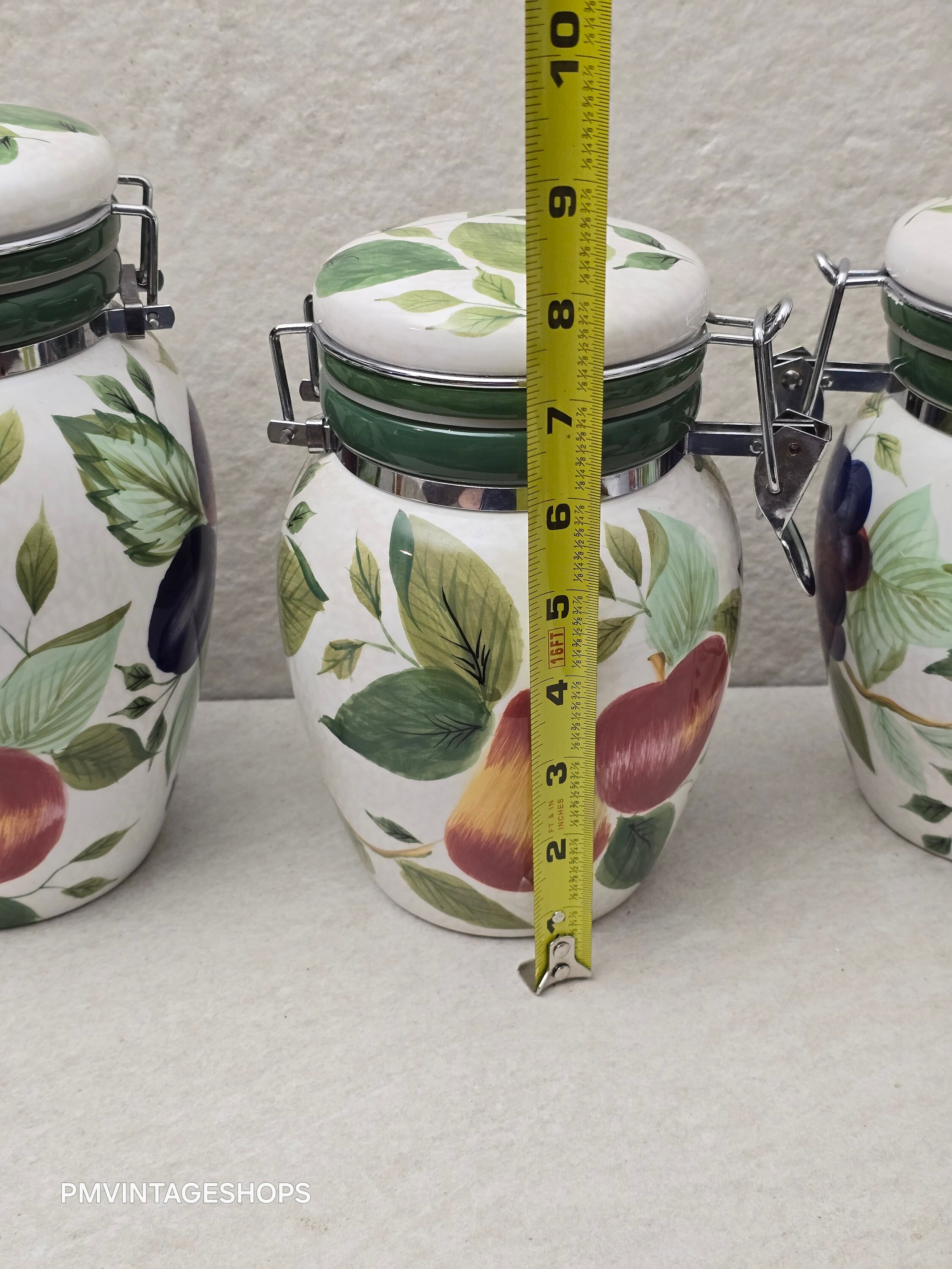 Vintage ONEIDA Sakura Sonoma Canisters and Napkin Holder Set - Etsy