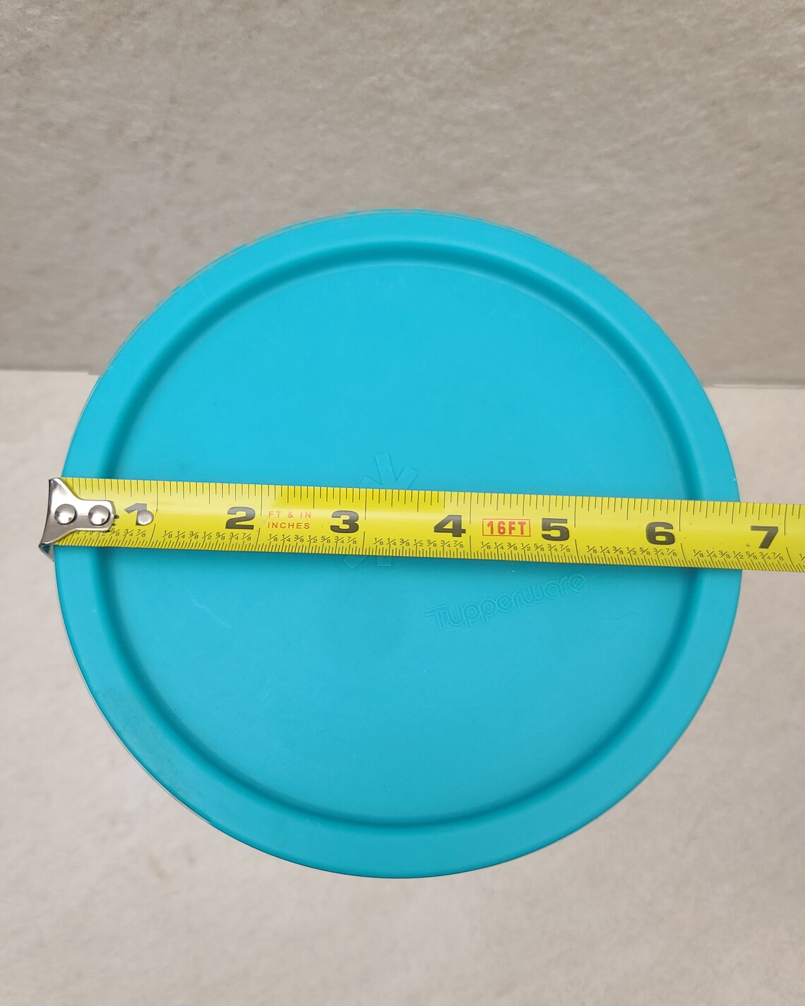 Vintage Tupperware One Touch Canisters Set of 3 Teal and White Specked ...