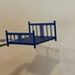3D Resin Printed HO Scale 1:87 Queen Size Bed Frame, Mattress With ...