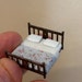 3D Resin Printed HO Scale 1:87 Queen Size Bed Frame, Mattress With ...