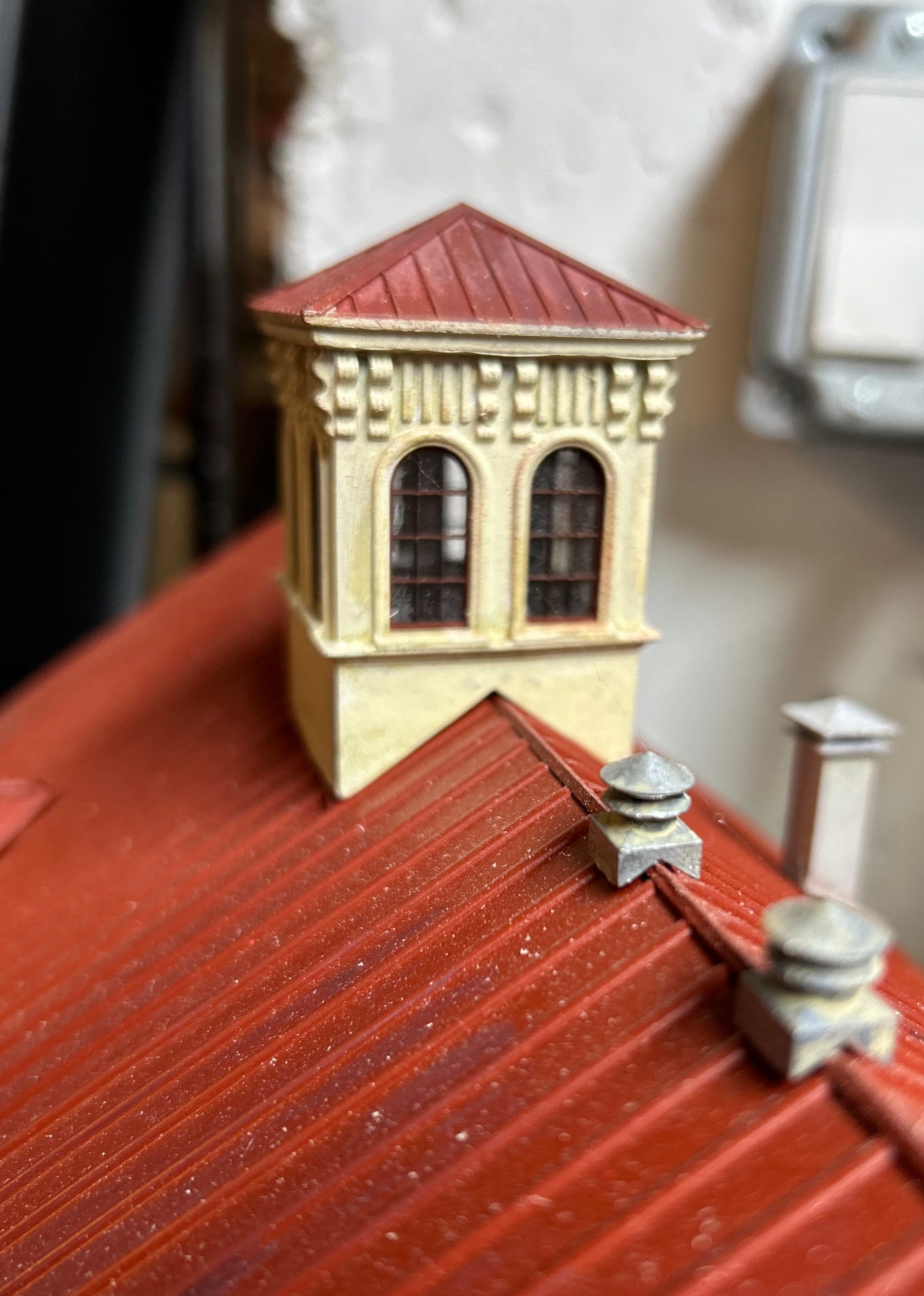 3D Resin Printed HO Scale 1:87 Victorian Style Wide Windows Unpainted ...