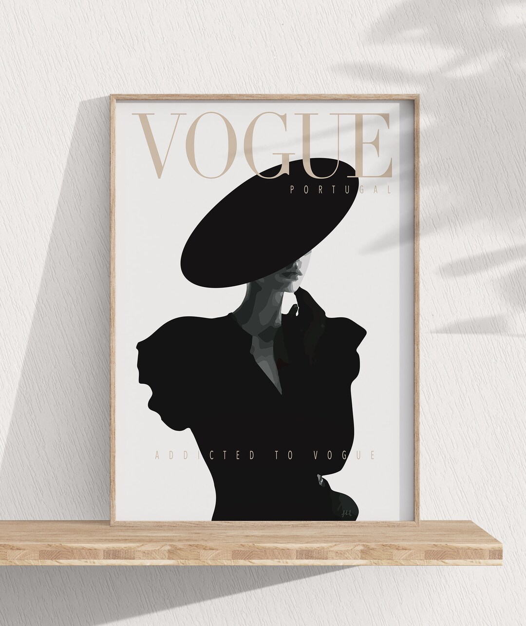 VOGUE Cover Poster Magazine Cover Digital Art Digital - Etsy