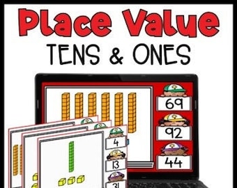 Place Value Hundreds Tens Ones Task Cards - Base 10 Blocks Activities ...