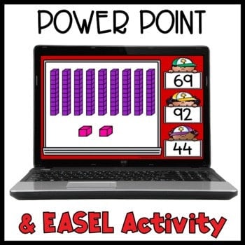 Place Value Tens Ones Task Cards - Represent Numbers to 100 Base 10 ...