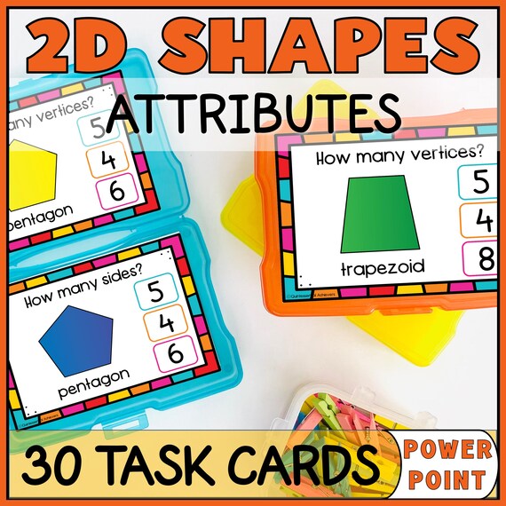 Sides And Vertices 2d Shapes