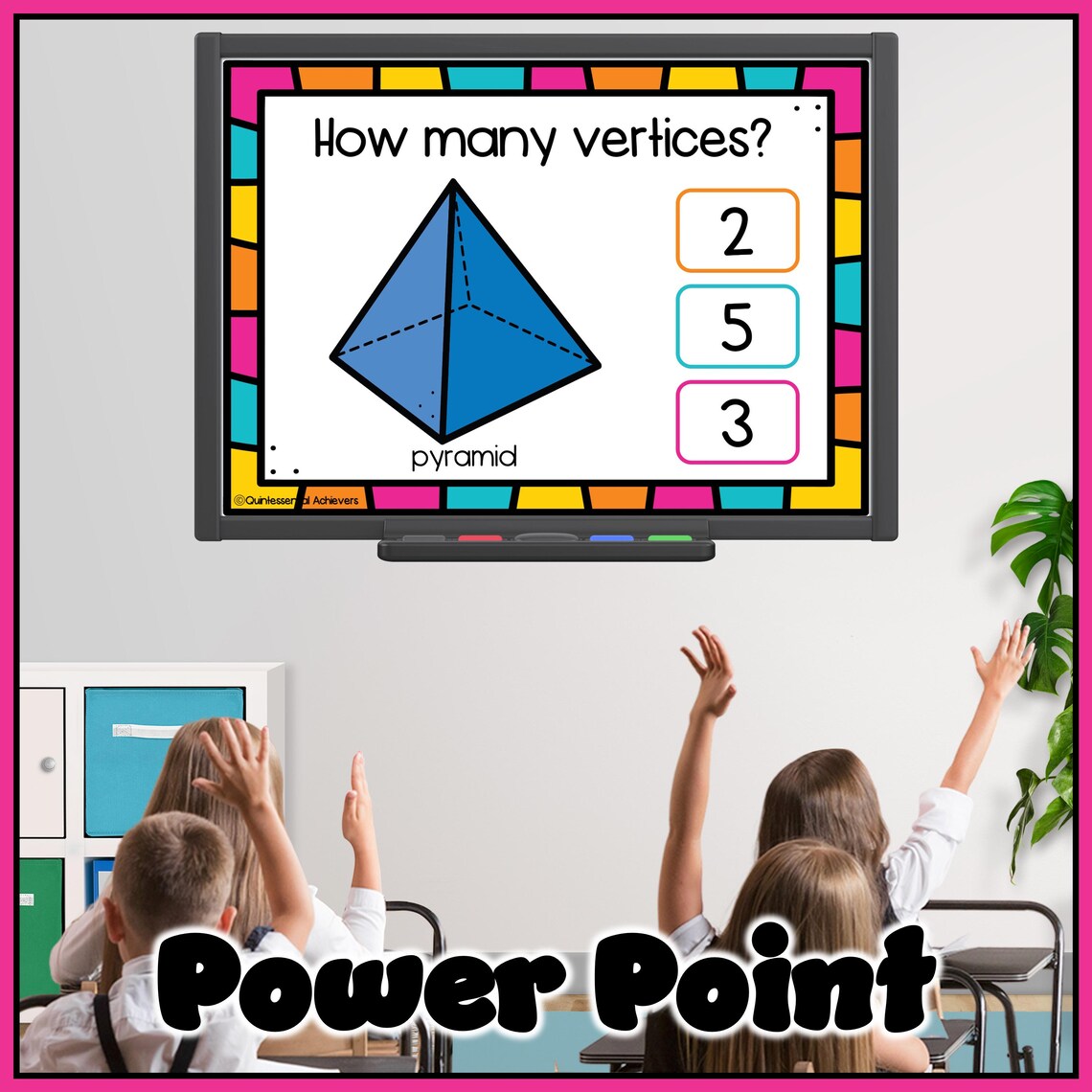3D Shapes Attributes Task Cards | Edges, Faces, Vertices | Kindergarten ...