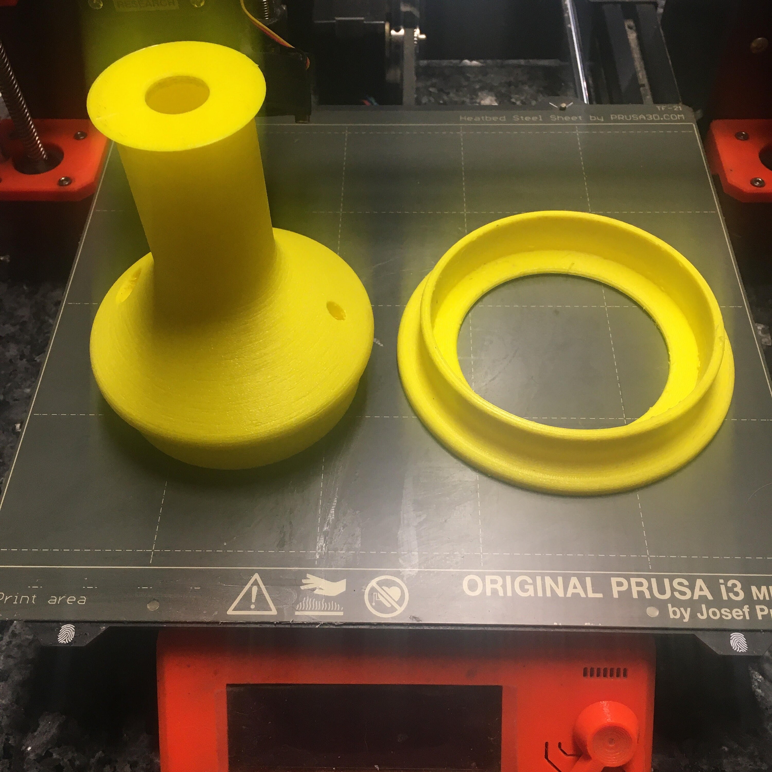Fluorescent Yellow 3D Printed Hookah - Etsy