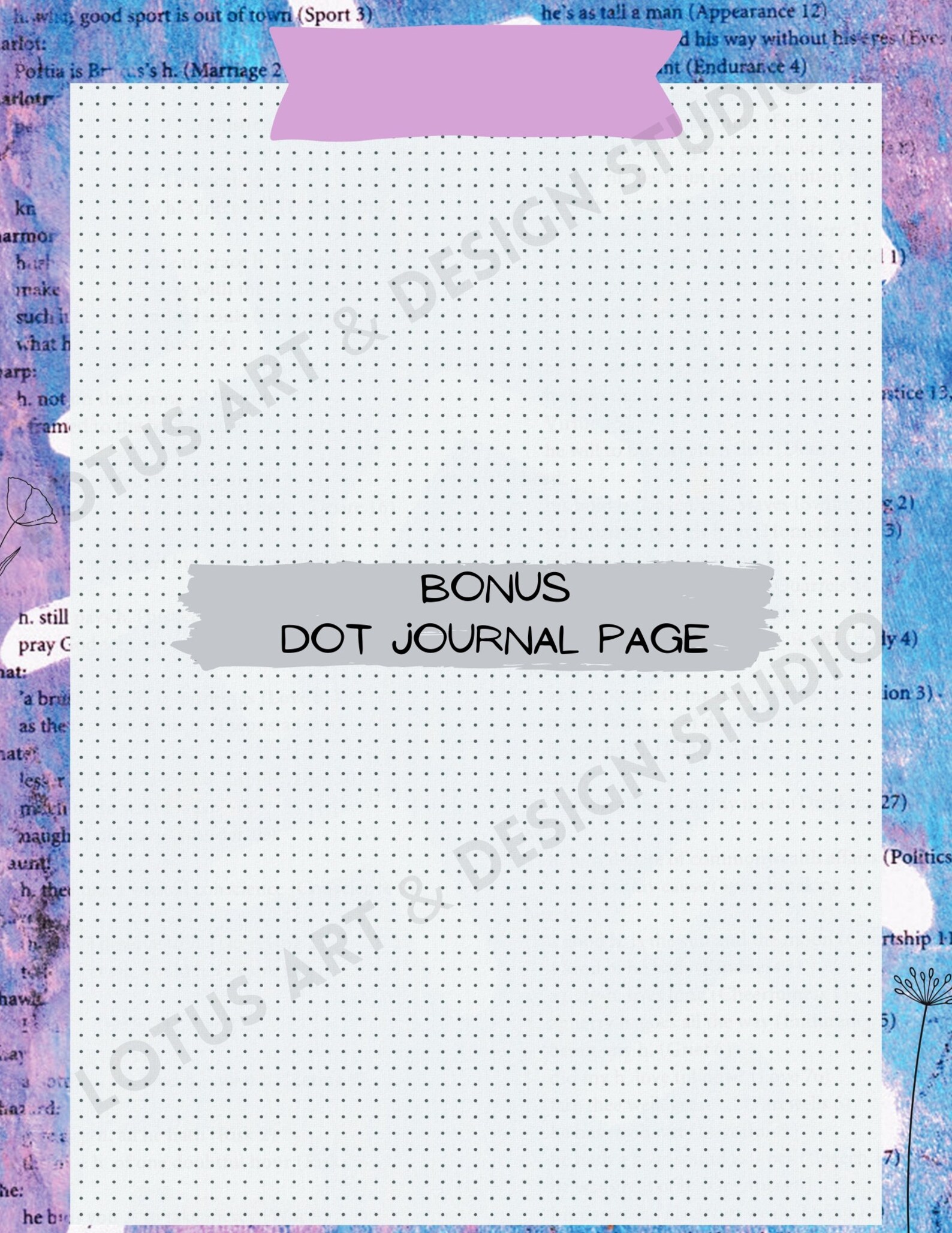Printable Journal Pages Digital Download Paper Set for Journaling, Junk ...