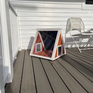 Outdoor Solar-heated Cat Shelter House - Etsy