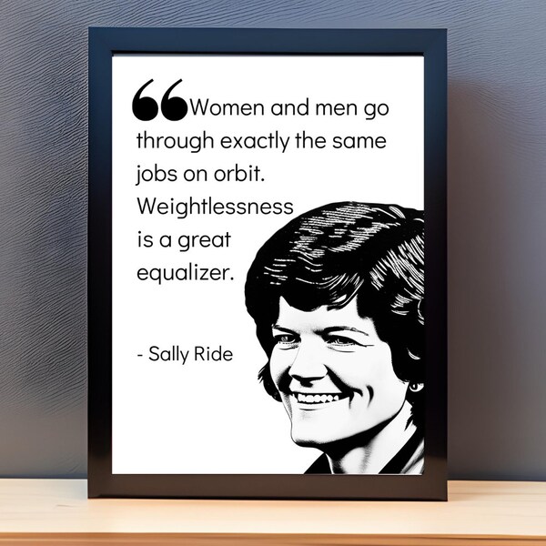 Sally Ride - Etsy