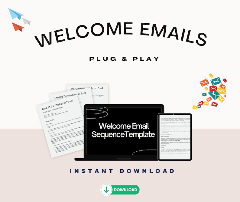 Welcome Email Sequence Template for Welcome Email Template for Email ...