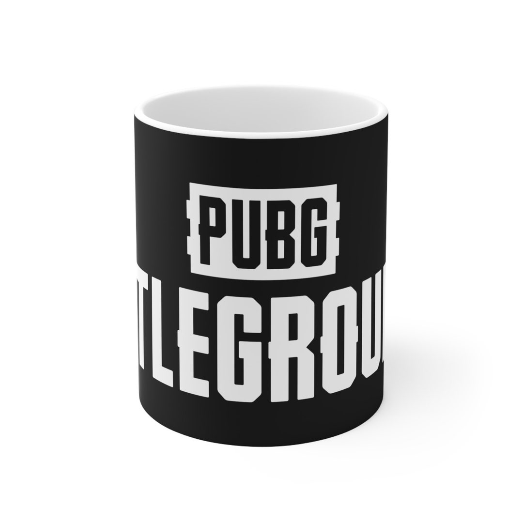 PUBG Battlegrounds Black Gaming Ceramic Mug 11oz Perfect Gift for ...