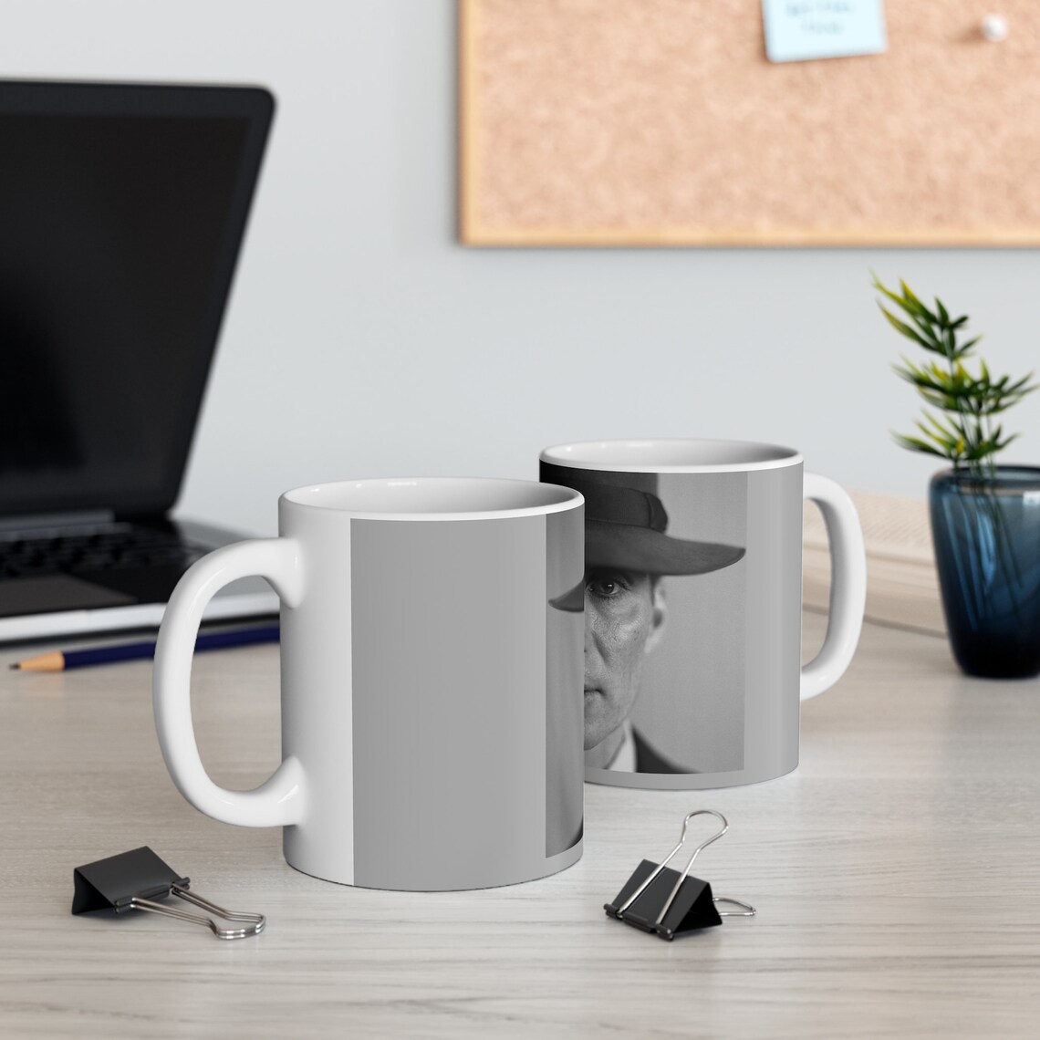 Oppenheimer Mug Cillian Murphy Ceramic Mug 11oz Perfect Gift 0.33 L ...