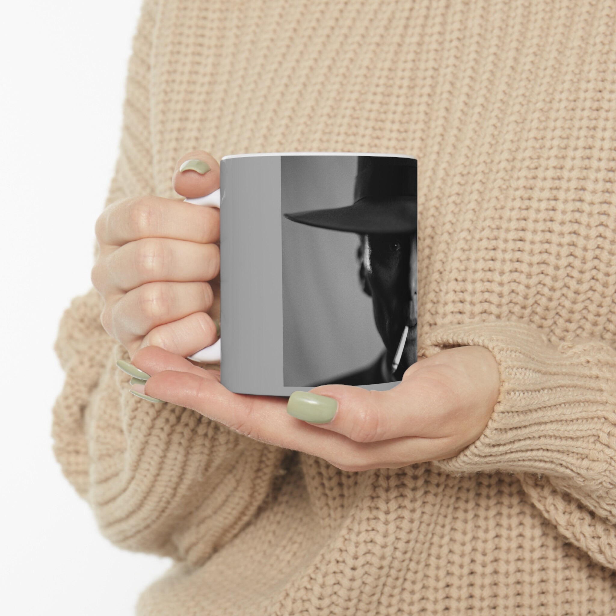 Oppenheimer Mug Cillian Murphy Ceramic Mug 11oz Perfect Gift 0.33 L ...