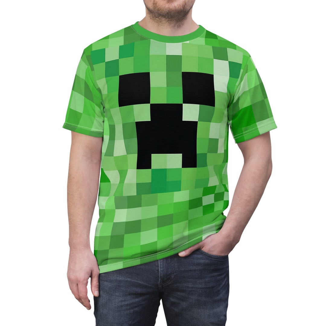 Creeper Minecraft Shirt Halloween 2023 Perfect for Kids - Etsy