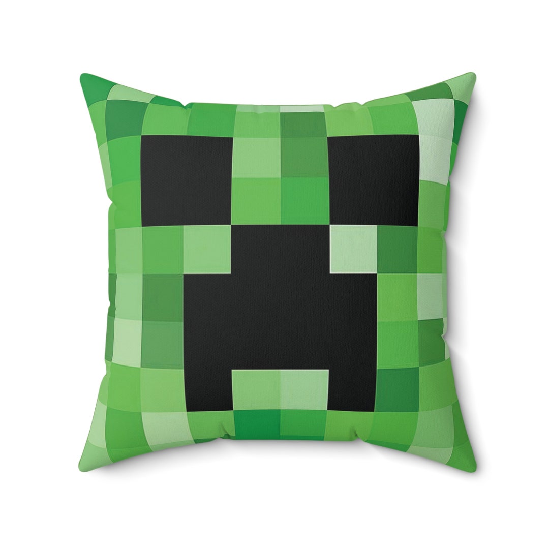 Creeper Minecraft Pillow Four Sizes Perfect as a Gamer - Etsy