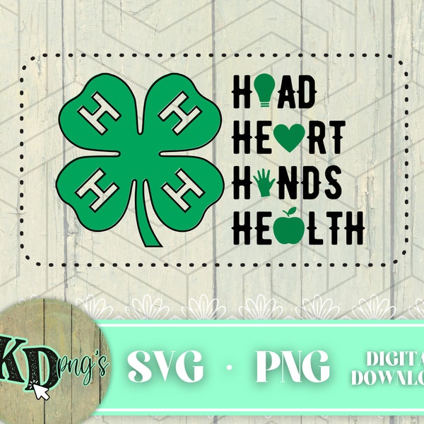 4 H Clipart - Etsy