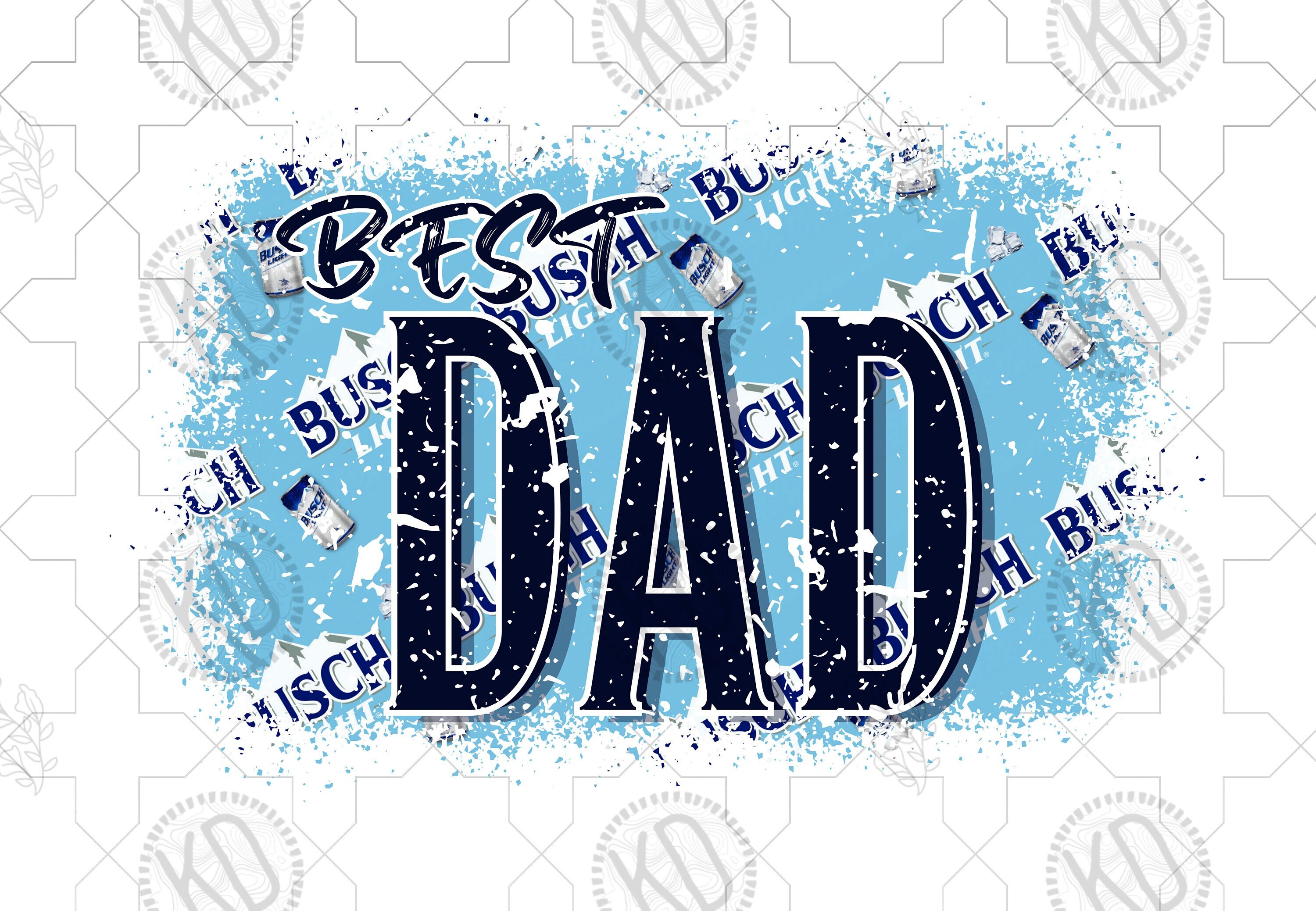 Busch Light Dad Design Sublimation Png - Etsy