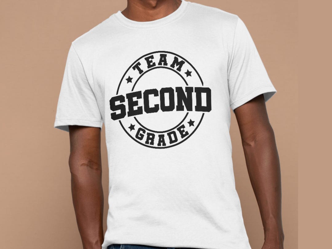 Team Second Grade Svg, 2nd Grade Svg, Second Grade Svg, Back to School ...