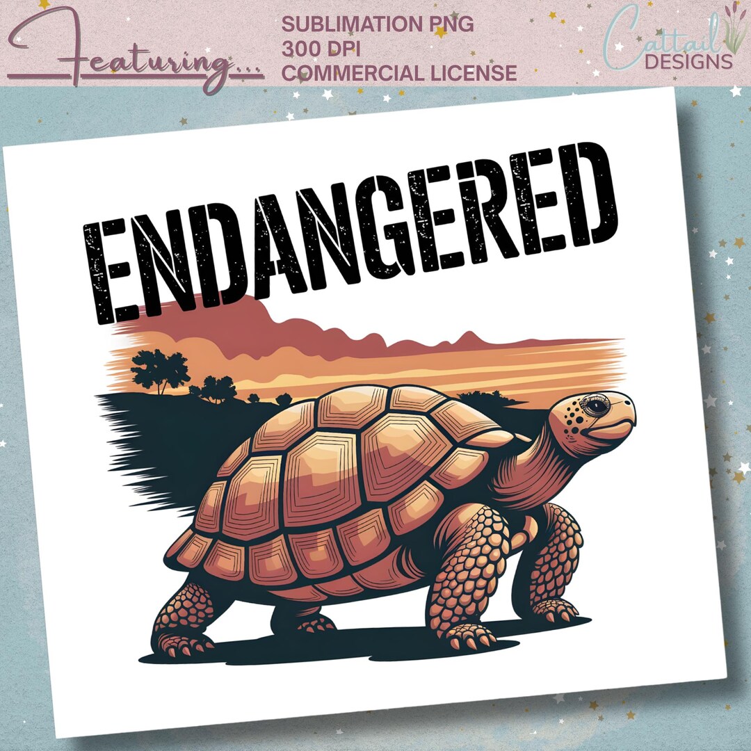 Giant Tortoise PNG, African Wildlife Sublimation, Endangered Animal ...