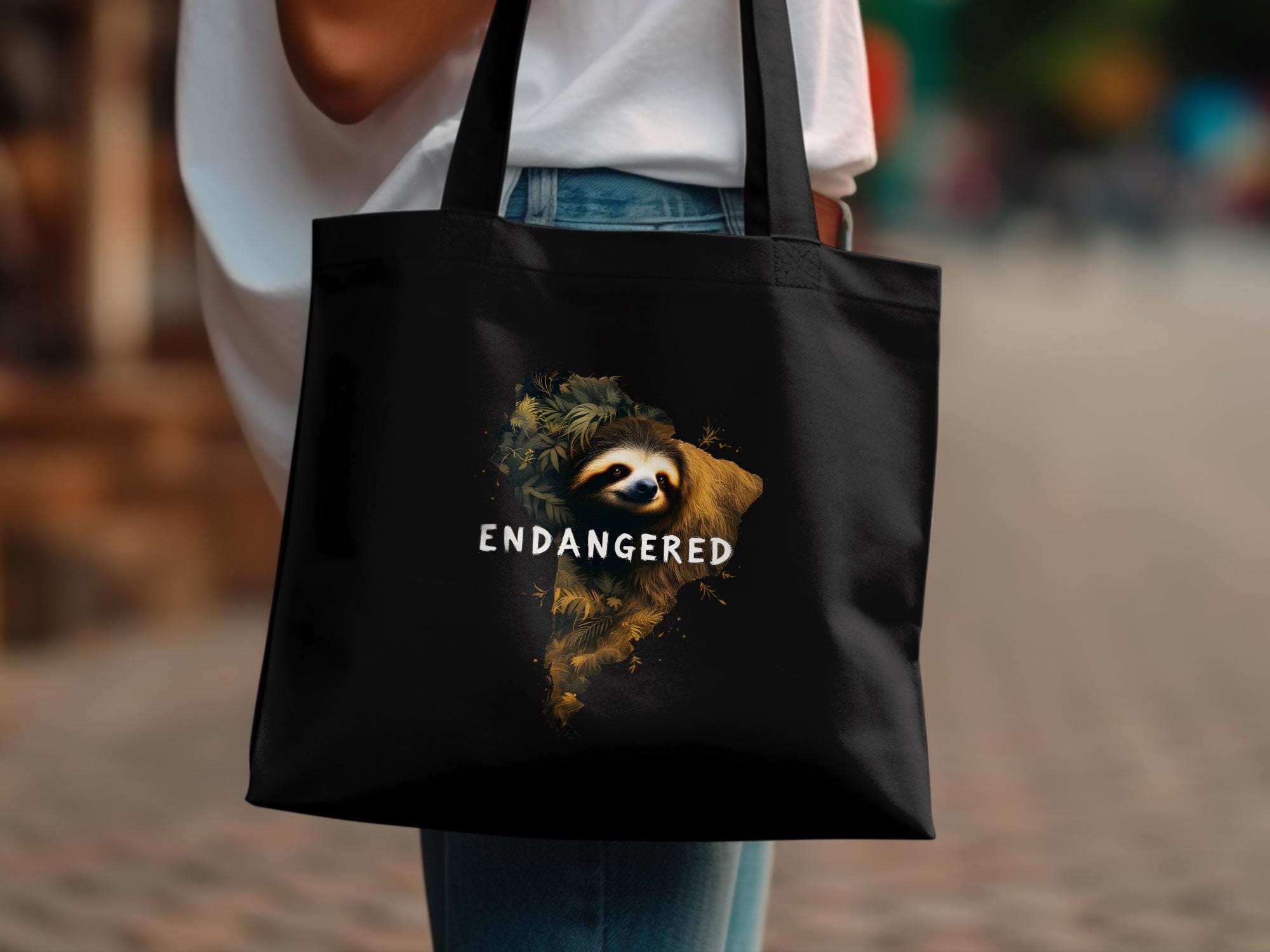 Endangered Sloth PNG | South America Map, Jungle Foliage (digital ...