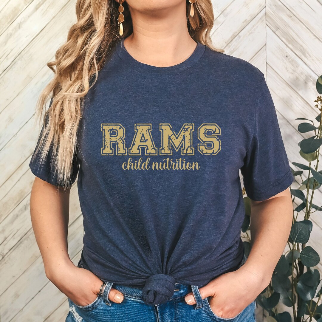 Custom Rams T-shirt, Soccer, Volleyball, Football Any Sport or Staff ...