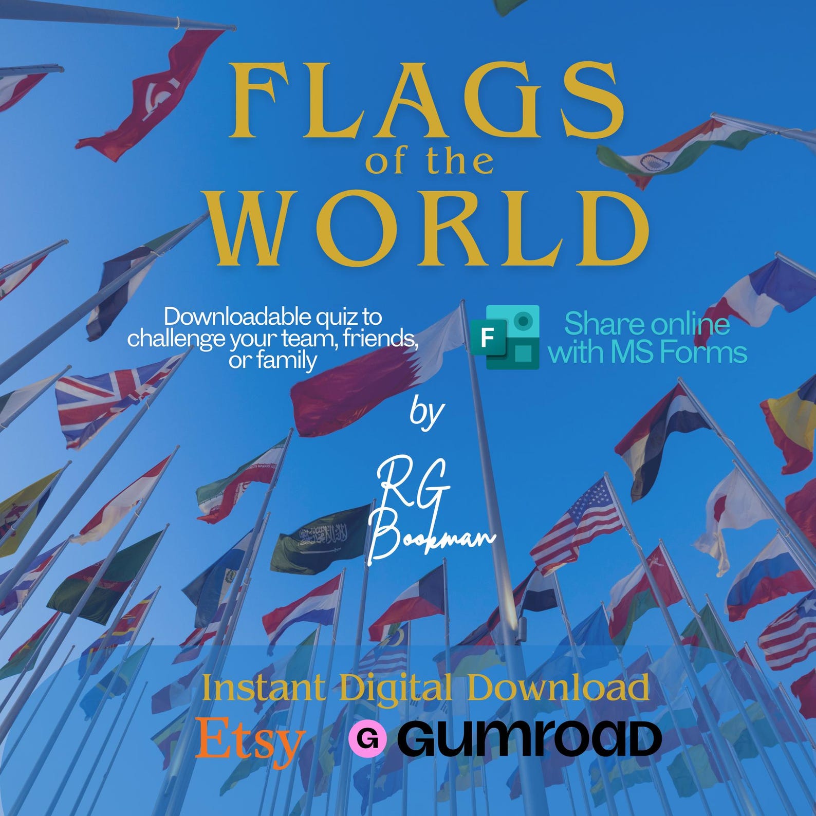 Flags of the World - M365 Forms Team Building Quiz Prefilled Template ...