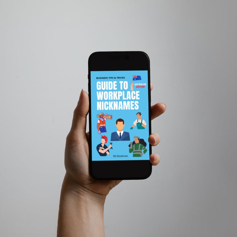 Guide to Workplace Nicknames: AU Edition - Etsy