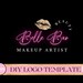 DIY Makeup Logo Design, Pink Logo Design, Makeup Artist Logo Design ...