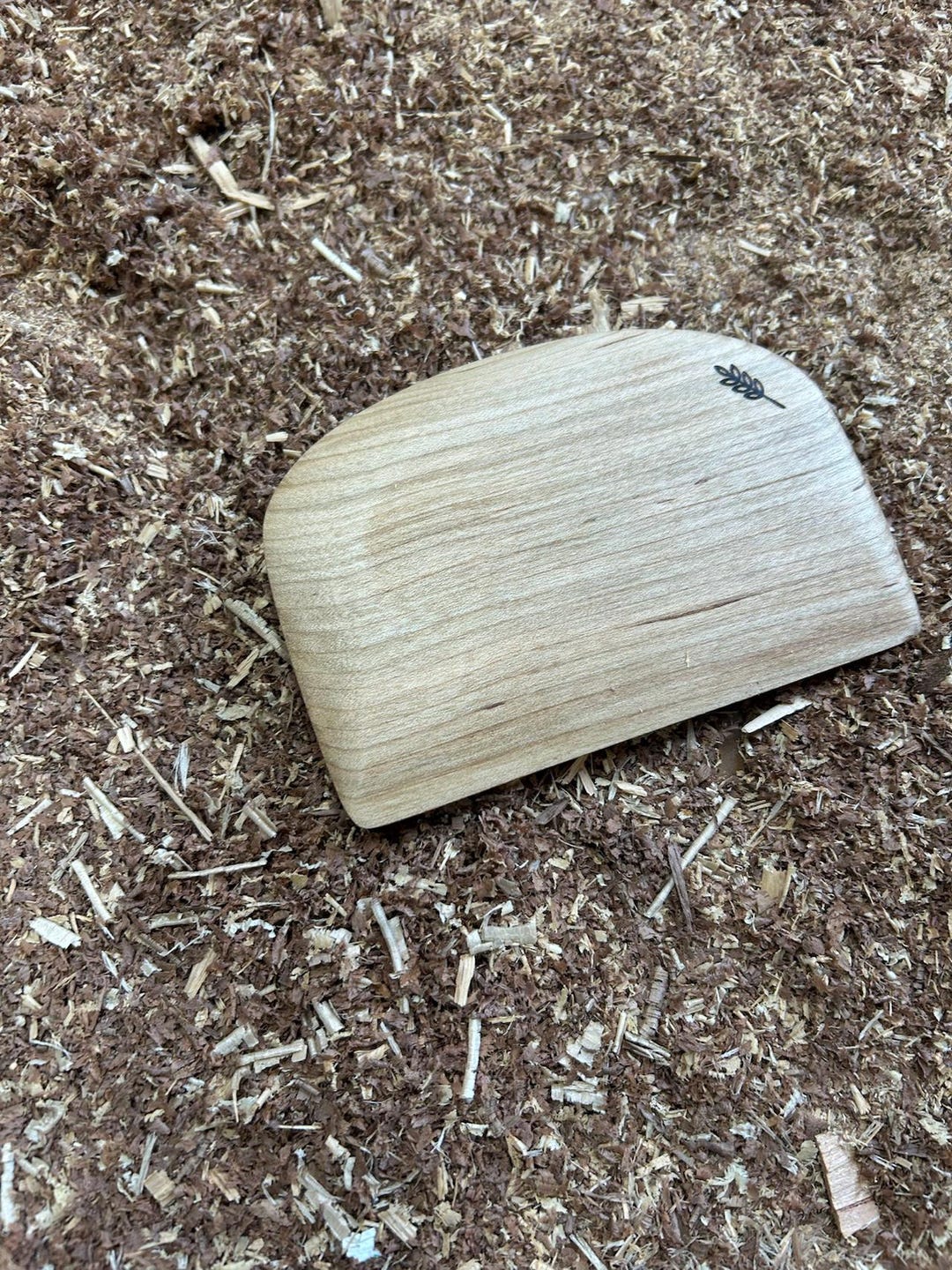 Wooden Bowl Scraper + Dough Scraper - Hand Made | Natural Tung Oil ...