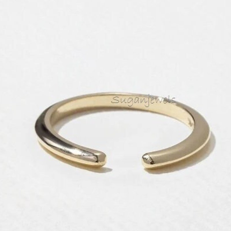 Open Gap Ring - Etsy