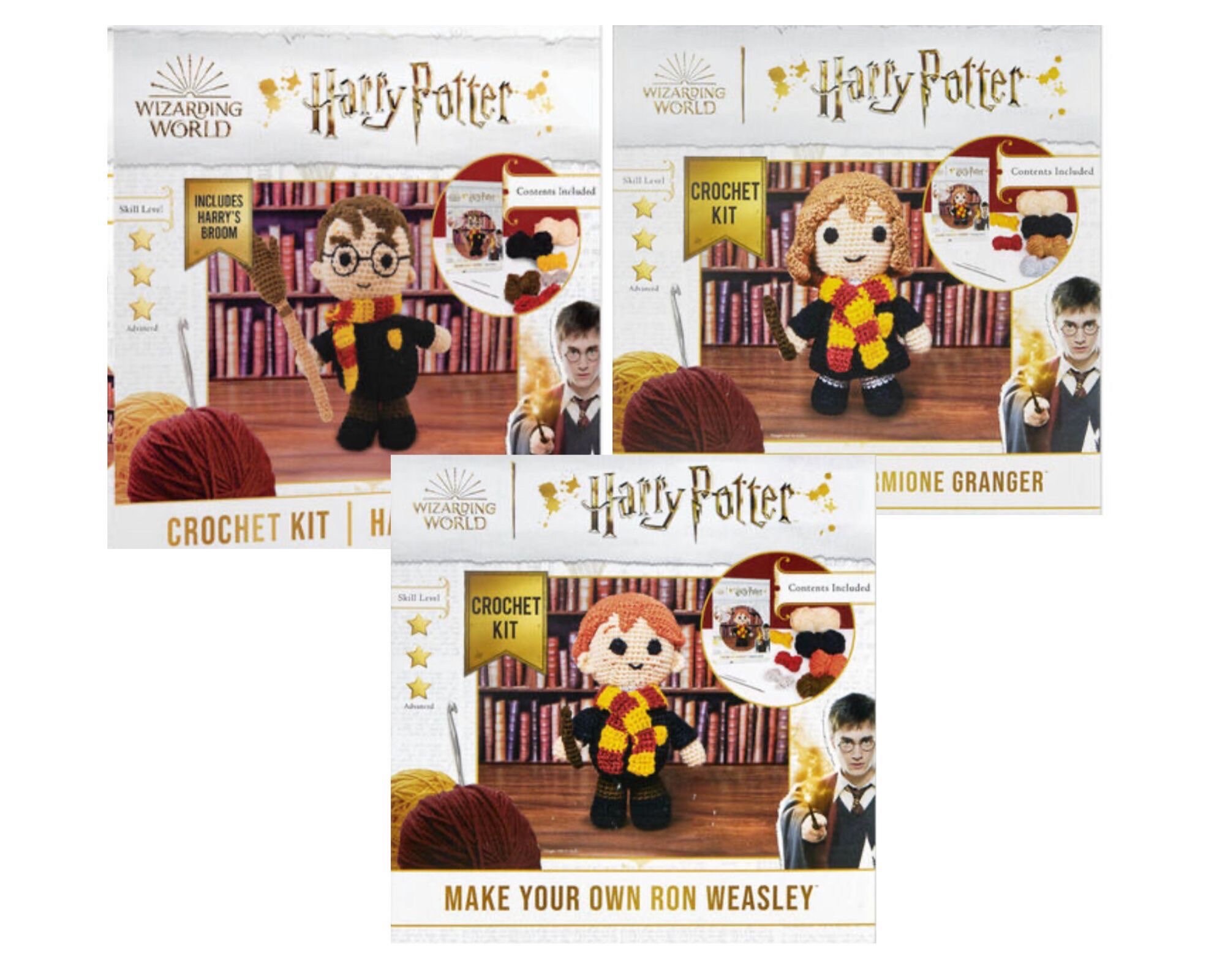 Harry Potter Crochet Kit | Make Your Own Harry Potter/hermione Granger ...