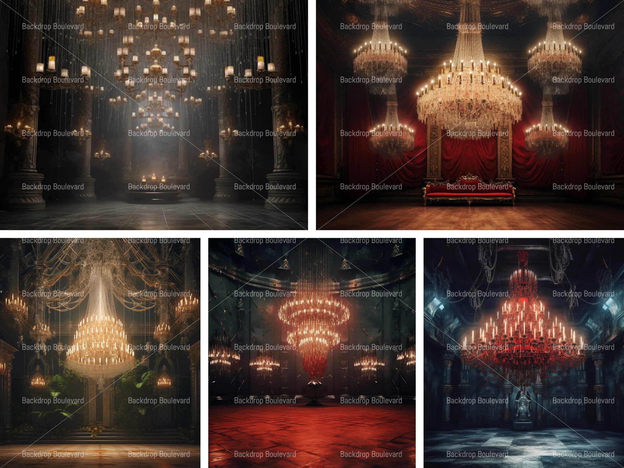 15 Fantasy Backdrops, Digital Backgrounds, Maternity Backdrop Overlays ...