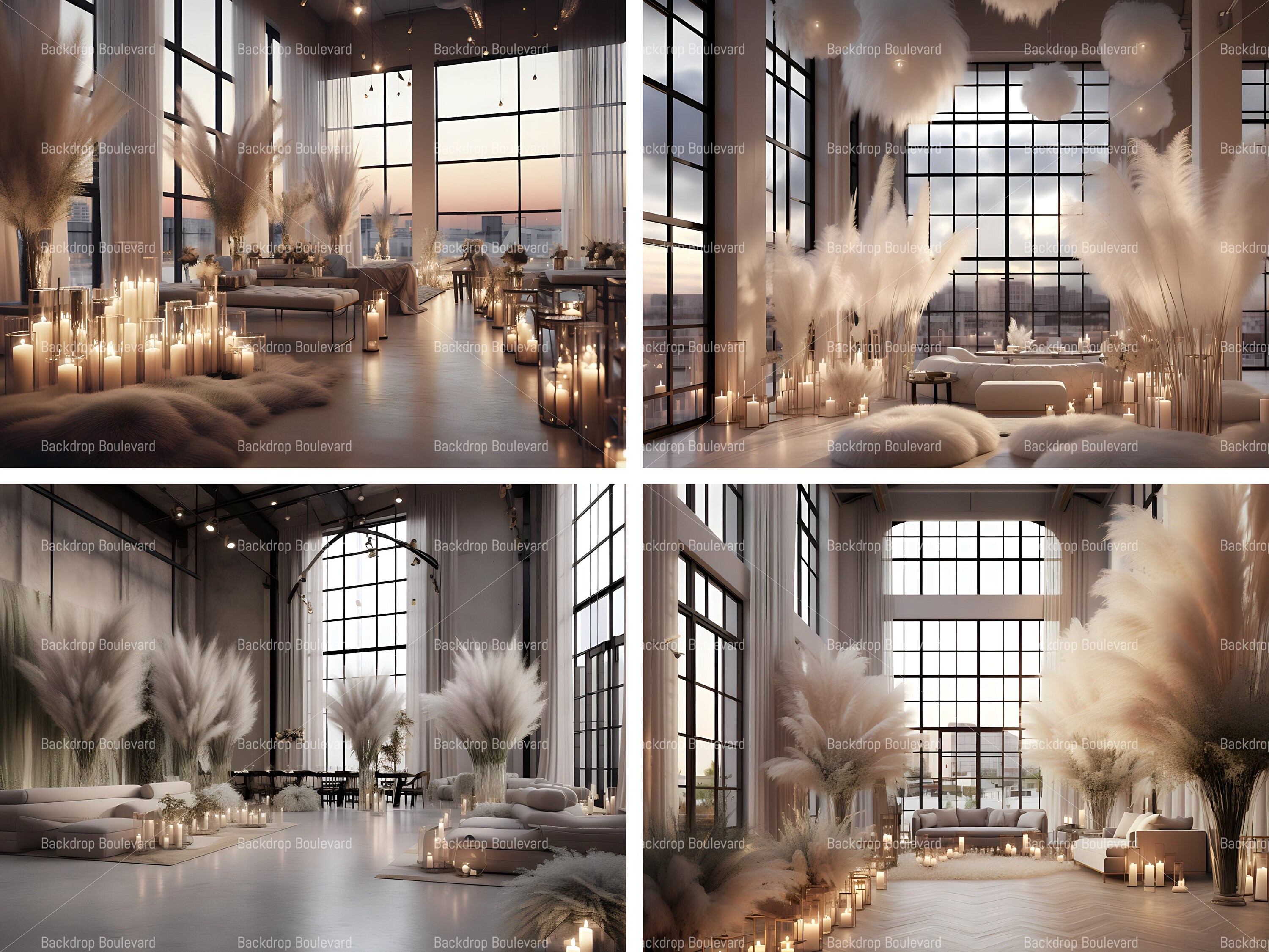 12 Elegant Digital Backdrops, JPEG Photo Backdrops for Photographers ...