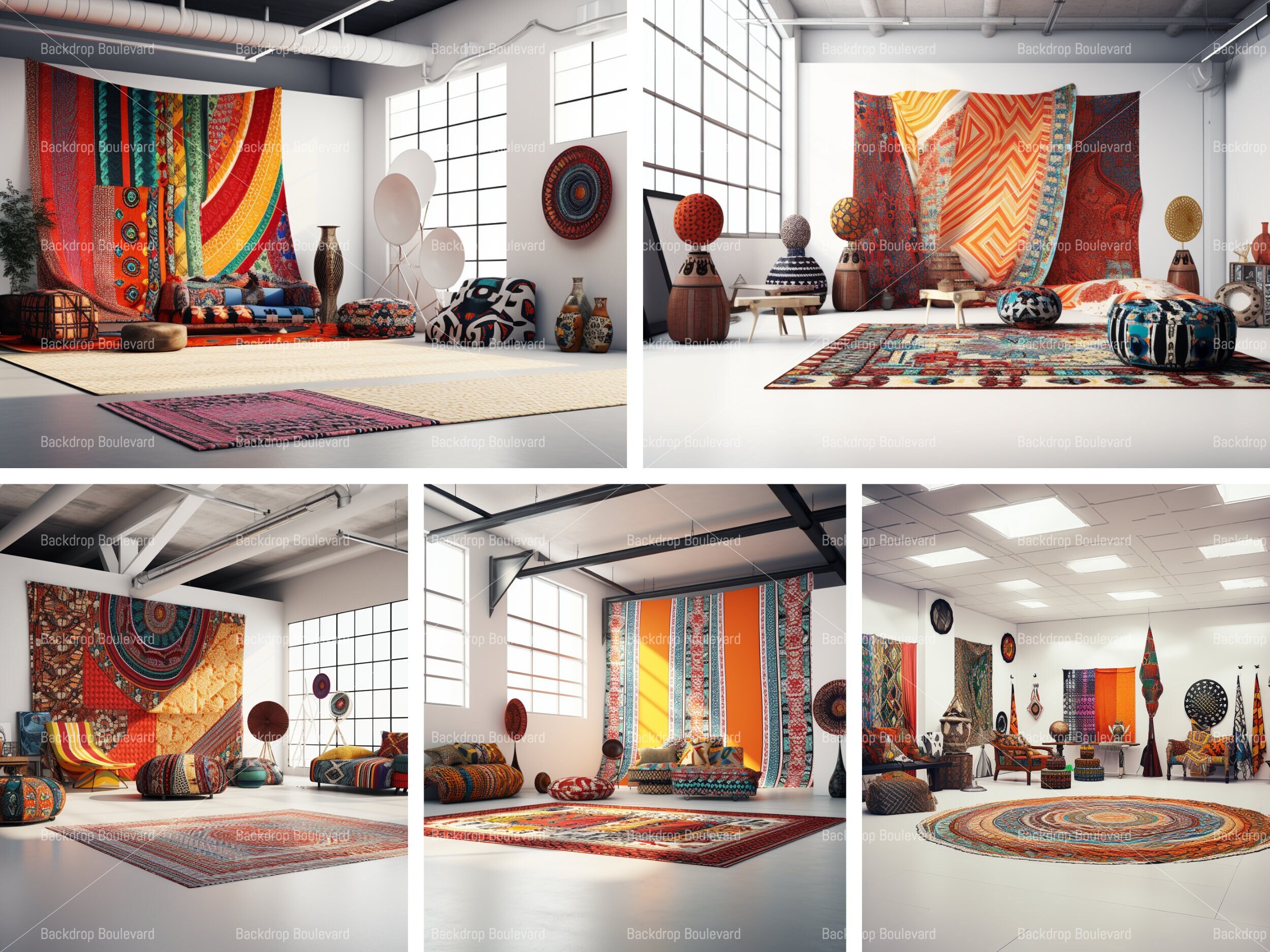 105 PACK African Digital Backdrops, Photography Digital Backgrounds ...