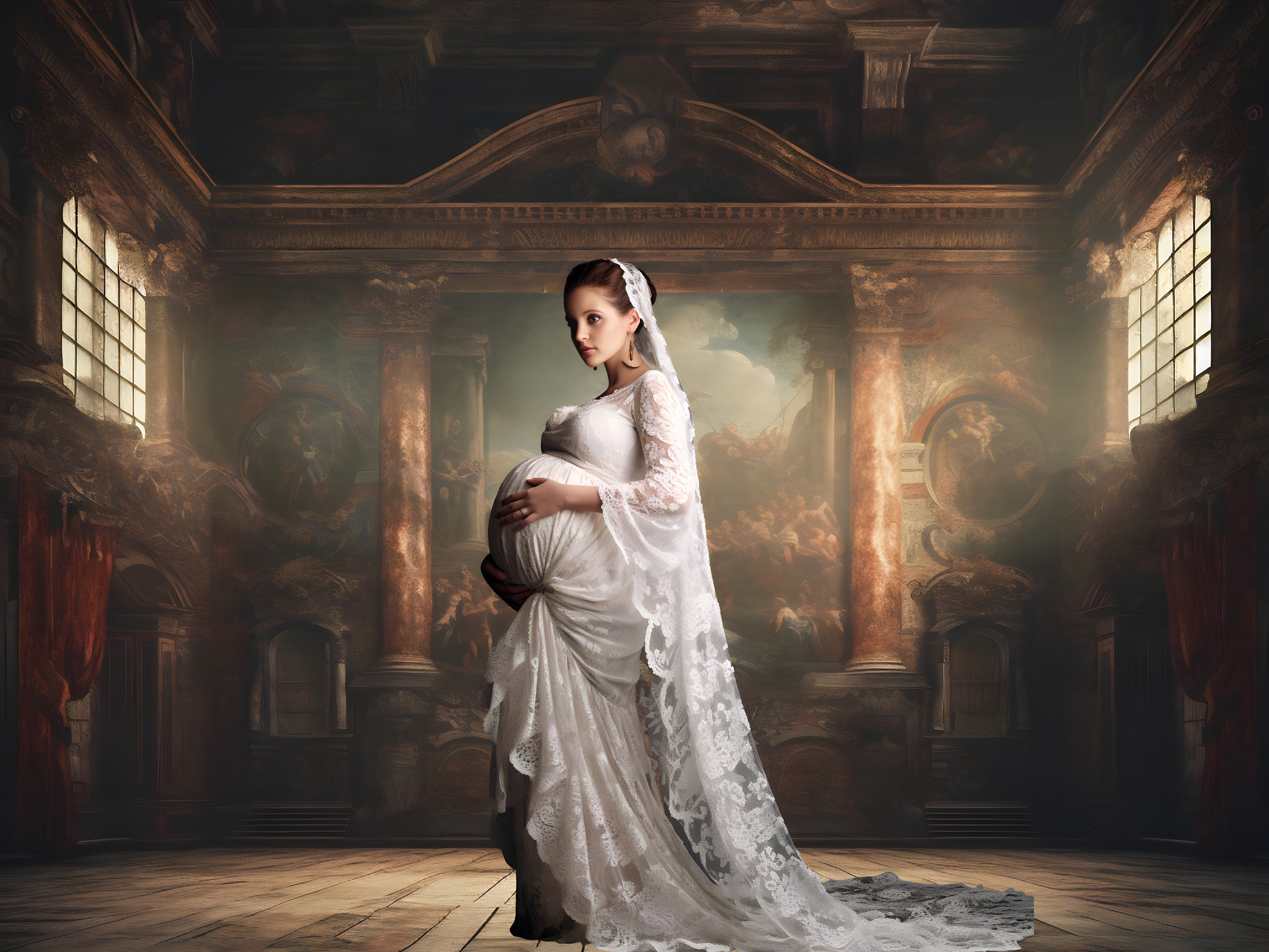 Renaissance Photography Backdrops: Old World Masters, Studio Portraits ...