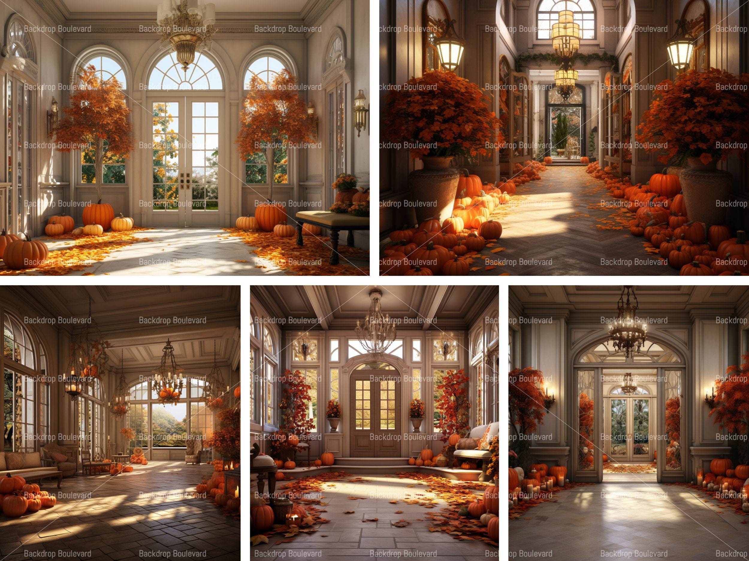 20 Thanksgiving Digital Backdrops: Festive Autumn Photography ...