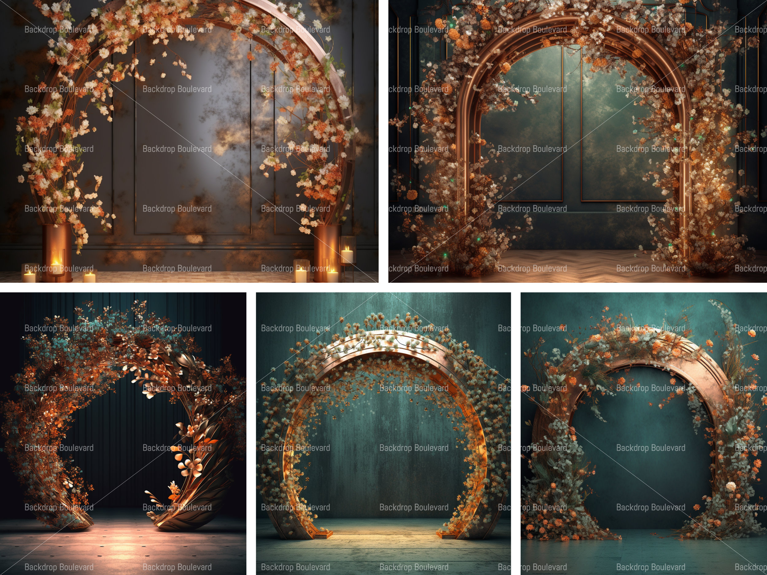 20 Copper Digital Background, Backdrop Overlays, Studio Backdrop ...